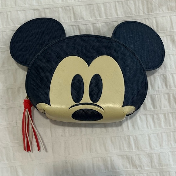 Disney | Bags | Disney Mickey Face Coin Purse | Poshmark